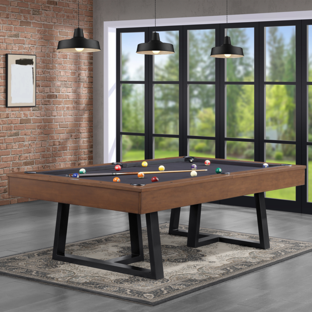 Imperial Axial Pool Table In Whiskey