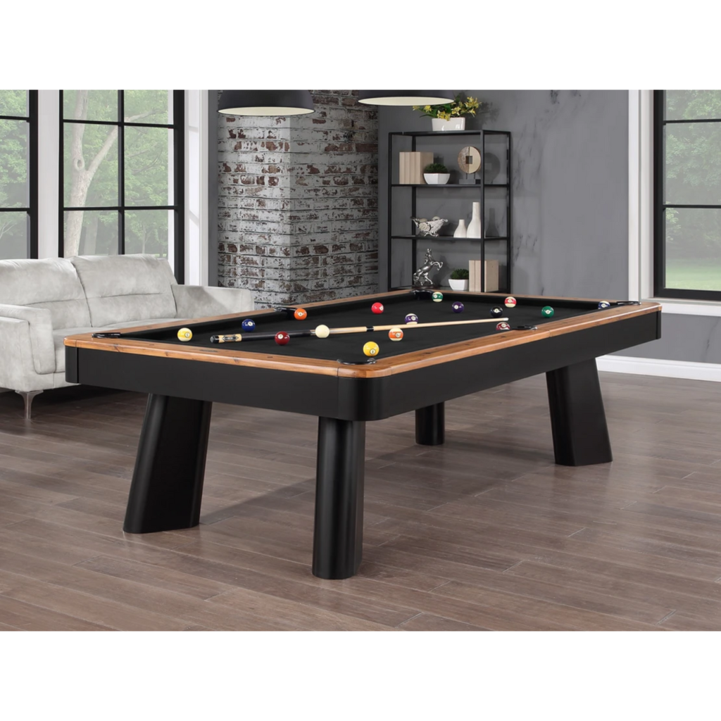 Imperial Nouveau Black/Acacia Pool Table